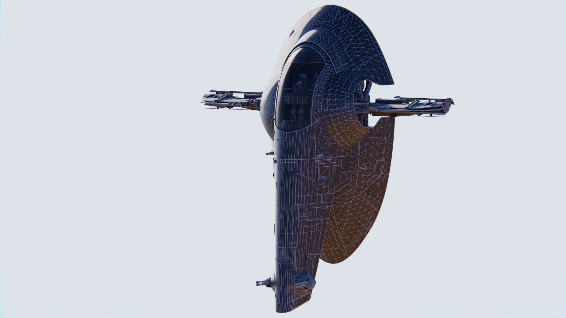 3D Star Wars Slave 1 - TurboSquid 2325938