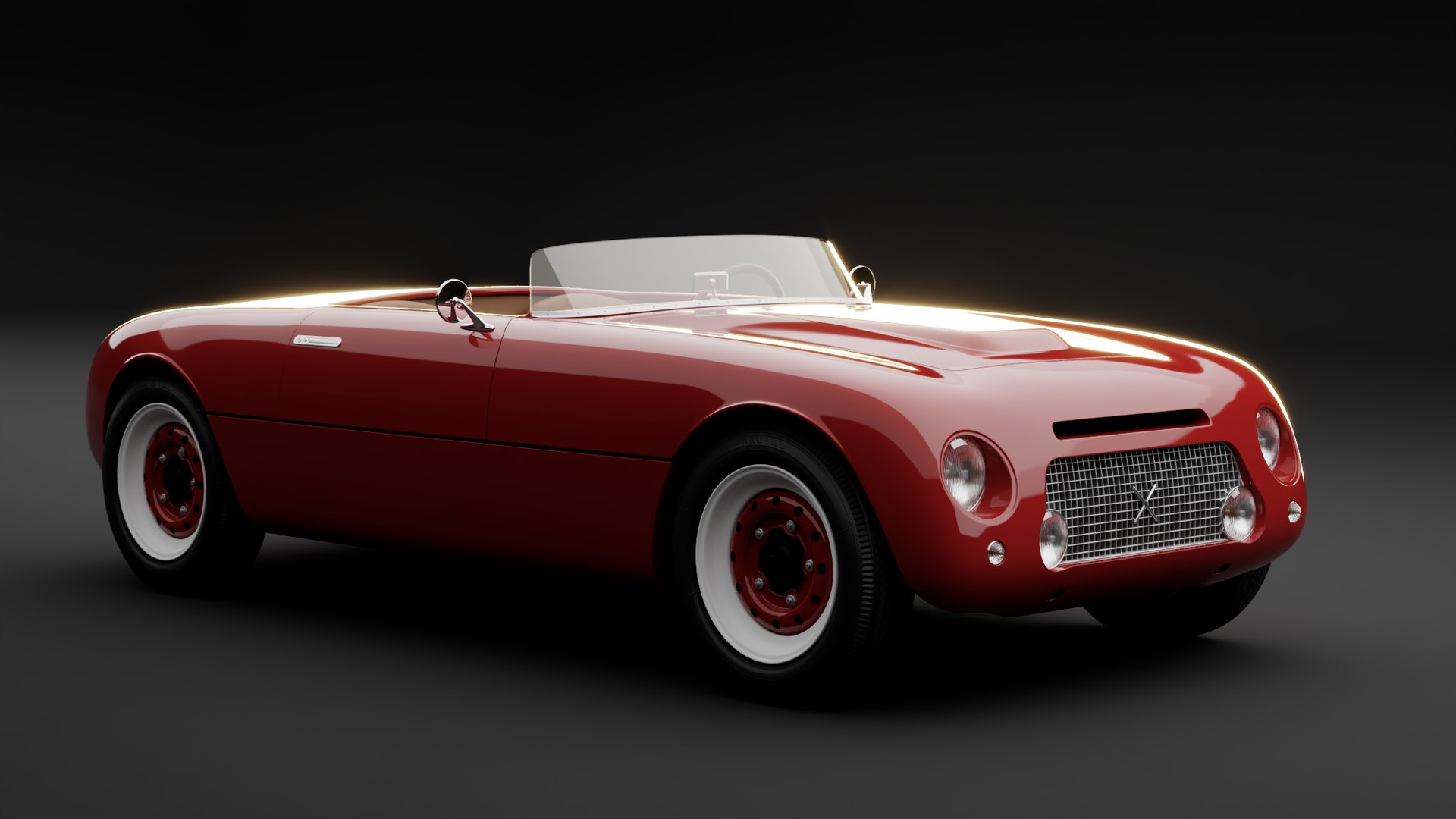 Ac02 Barchetta Classic 3D Model - TurboSquid 2156796