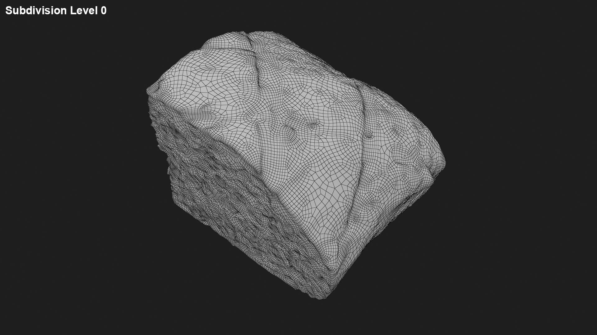 Bread Square Slice 3D - TurboSquid 2320408