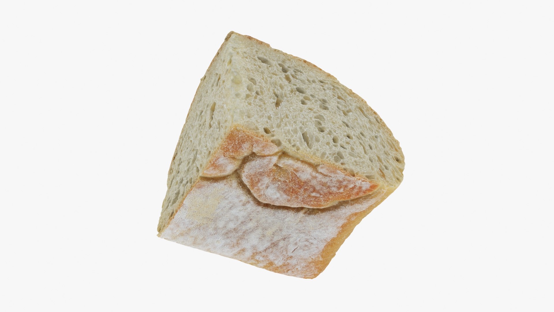 Bread Square Slice 3D - TurboSquid 2320408