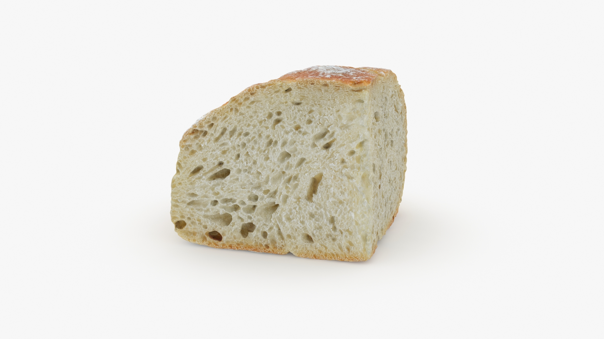 Bread Square Slice 3D - TurboSquid 2320408