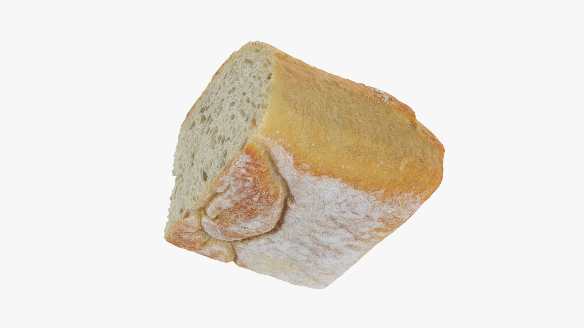 Bread Square Slice 3D - TurboSquid 2320408