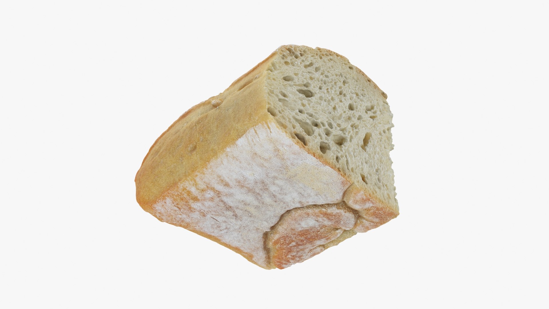 Bread Square Slice 3D - TurboSquid 2320408