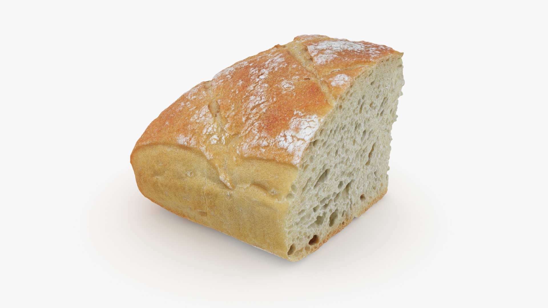Bread Square Slice 3D - TurboSquid 2320408
