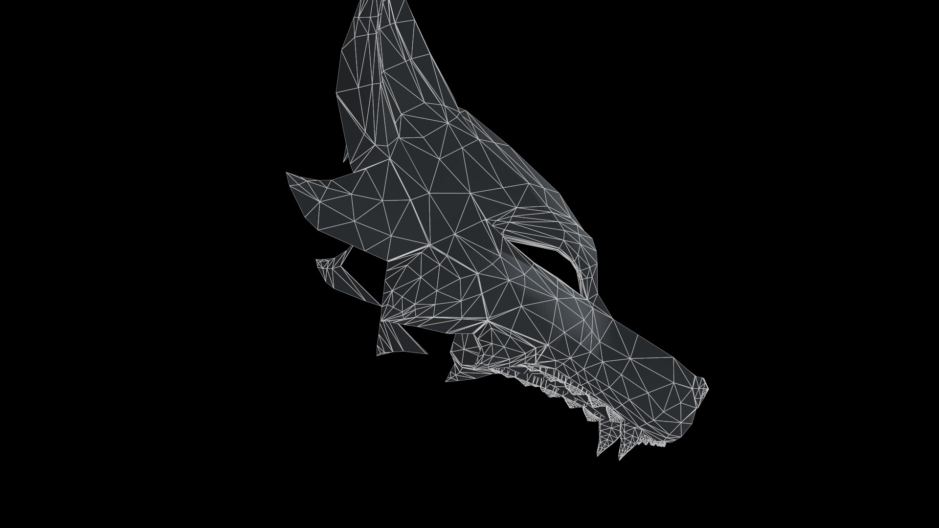 3D Model Wolf Mask - TurboSquid 1380913