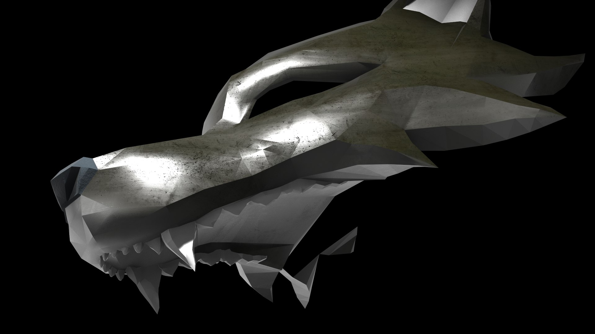 3D Model Wolf Mask - TurboSquid 1380913