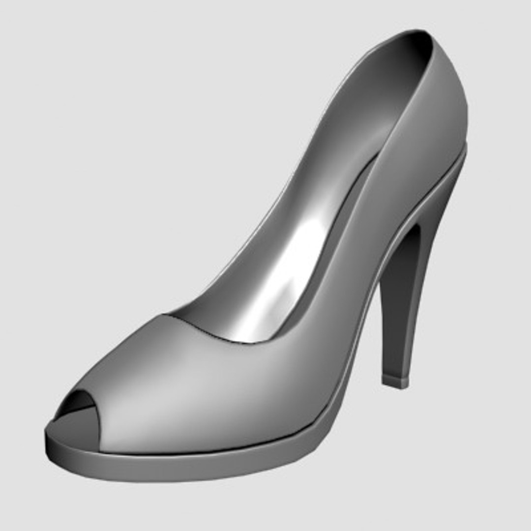 Womans Shoes 3d Max