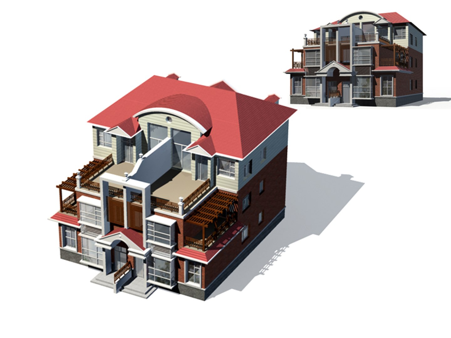 exterior rendering 3d max