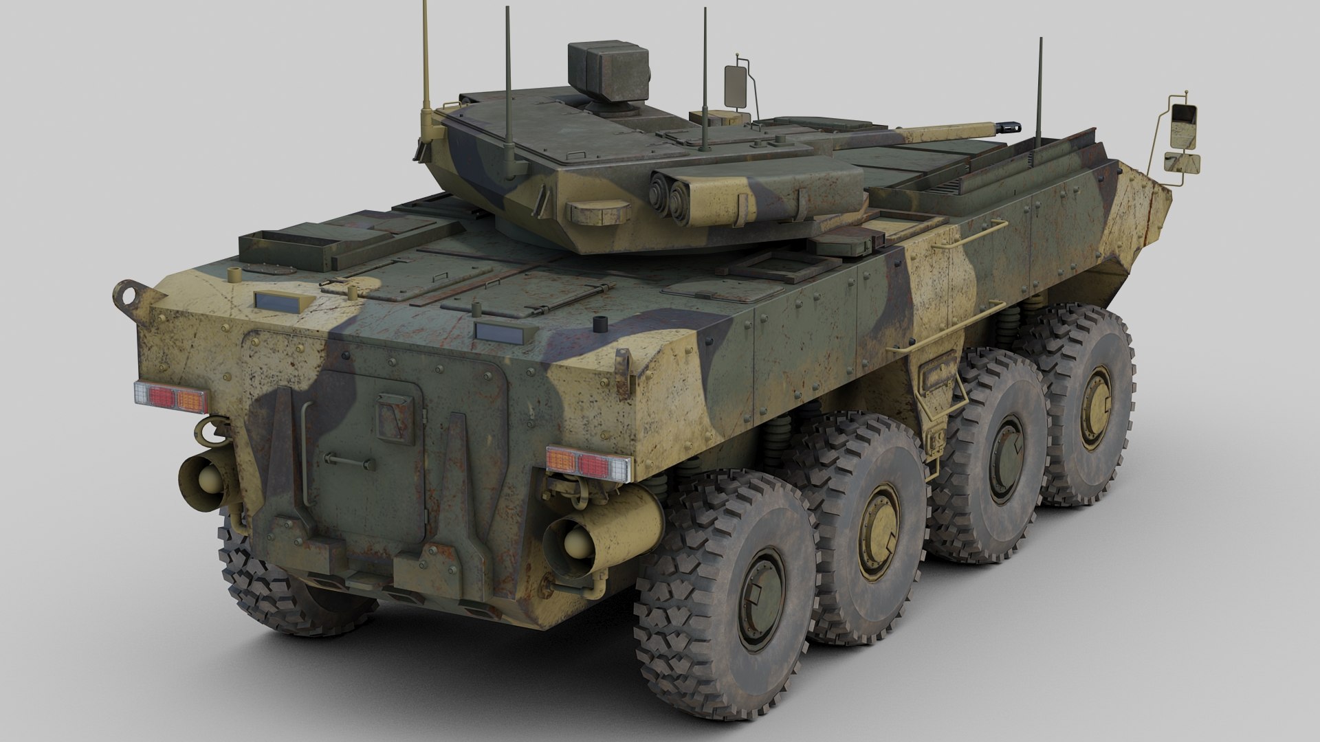 Modern Bumerang Ifv 3d Model