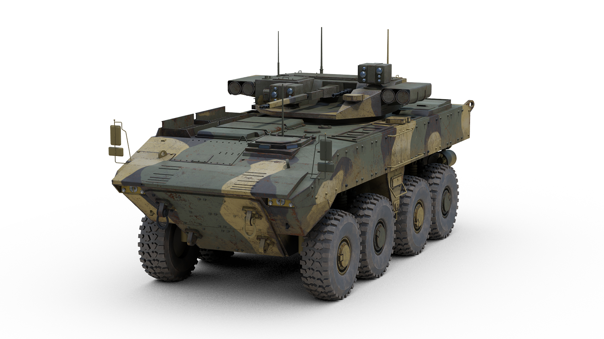 Modern Bumerang Ifv 3d Model