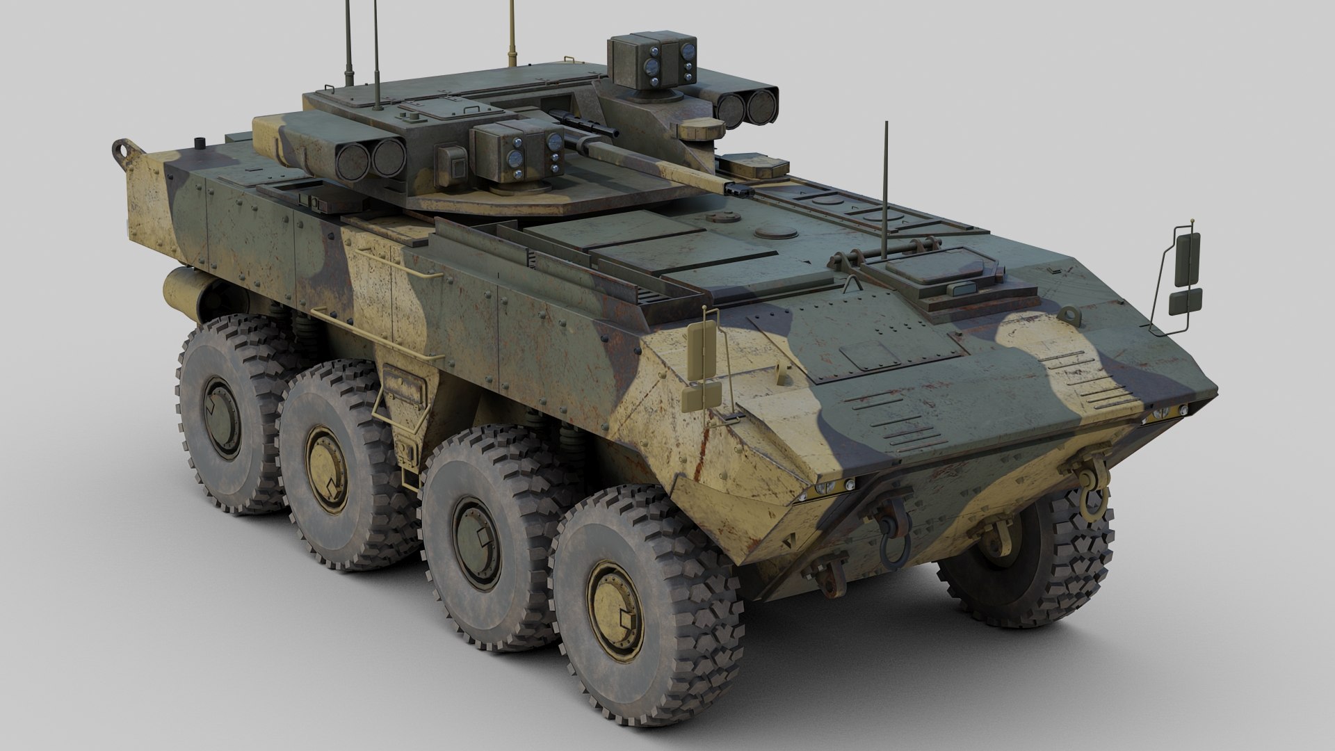 Modern Bumerang Ifv 3d Model