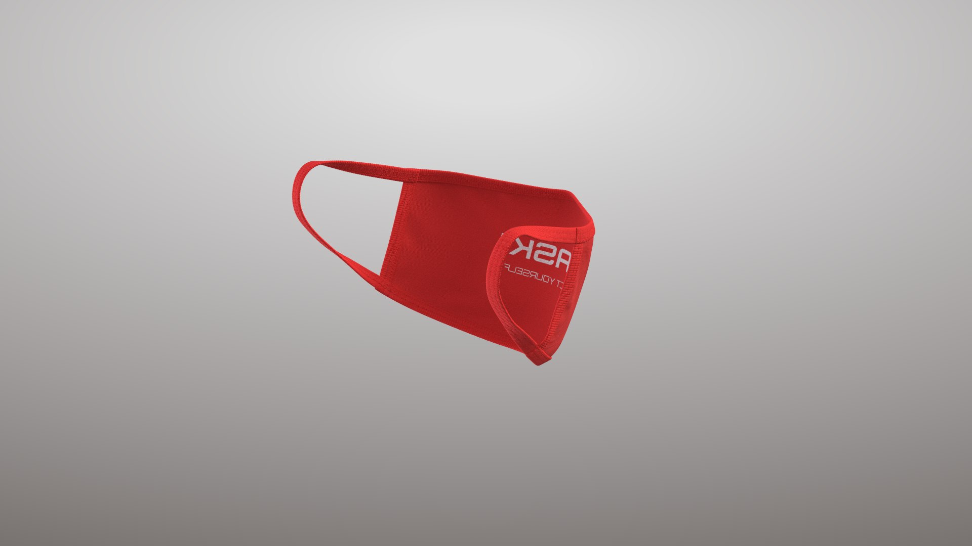 3D Realistic Mask Red Model - TurboSquid 1532342