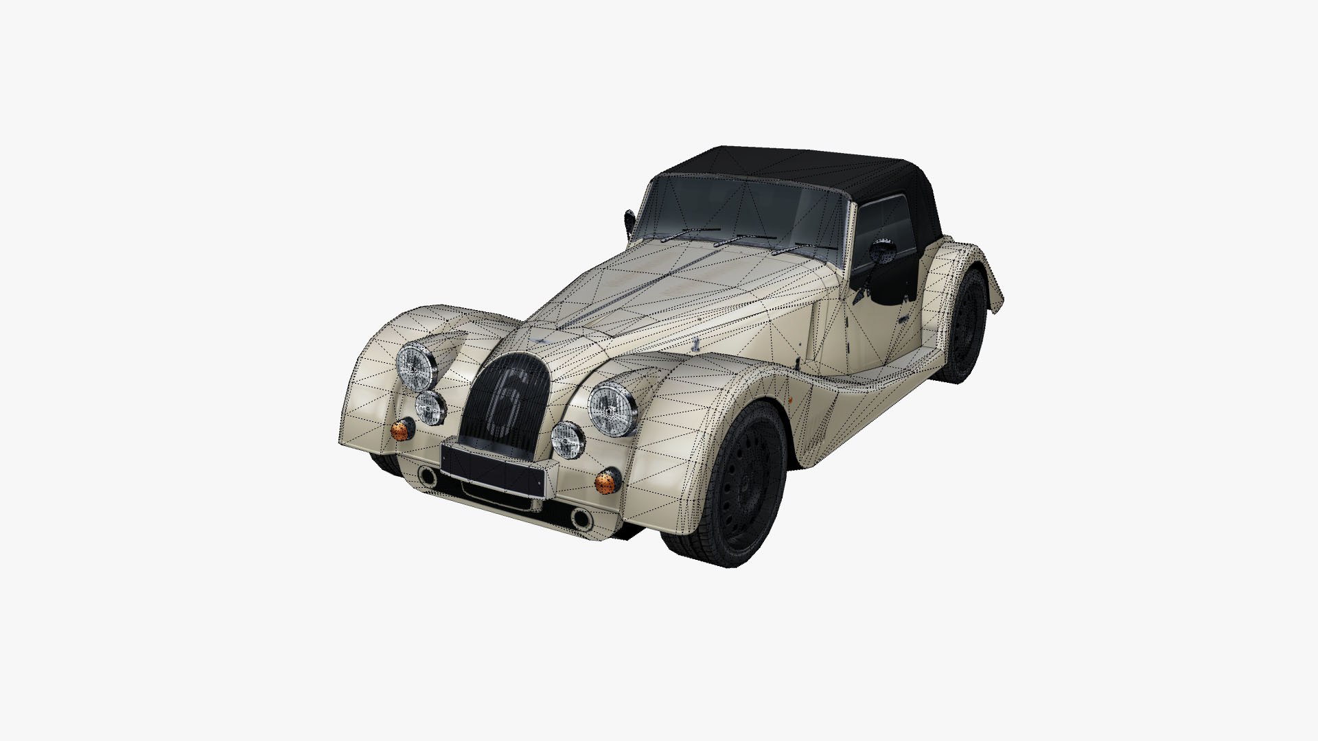 3D Morgan Plus Six 2023 - TurboSquid 2313446
