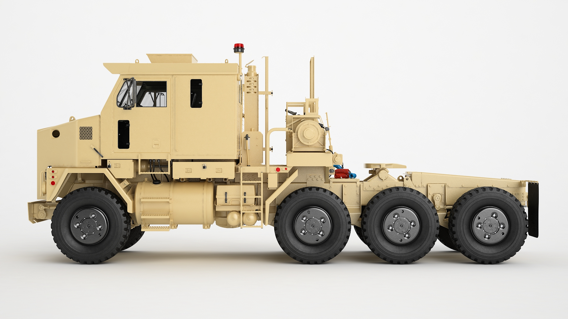 Oshkosh M1070 Military Semi Truck 01 3D model - TurboSquid 2174371