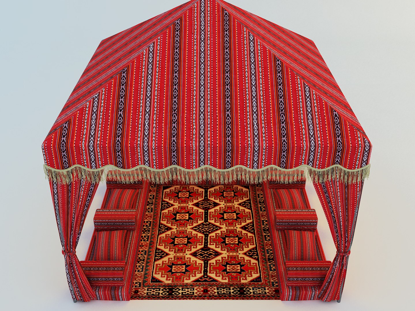 Arabian Tent Arabic 3d Model