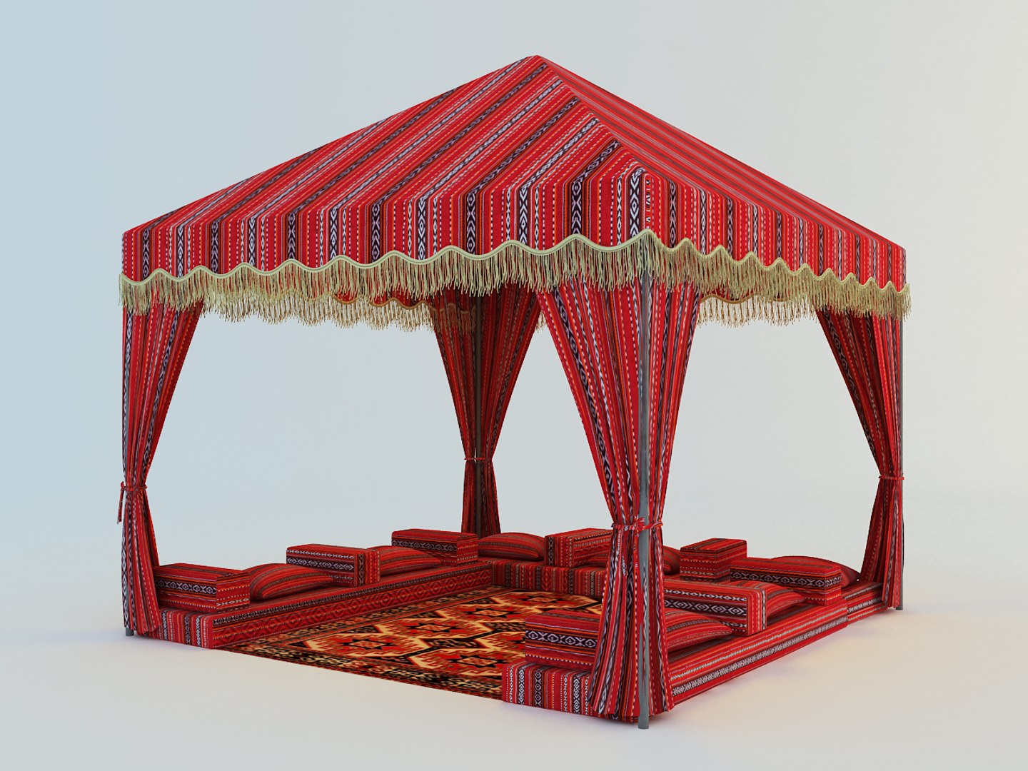 Arabian Tent Arabic 3d Model