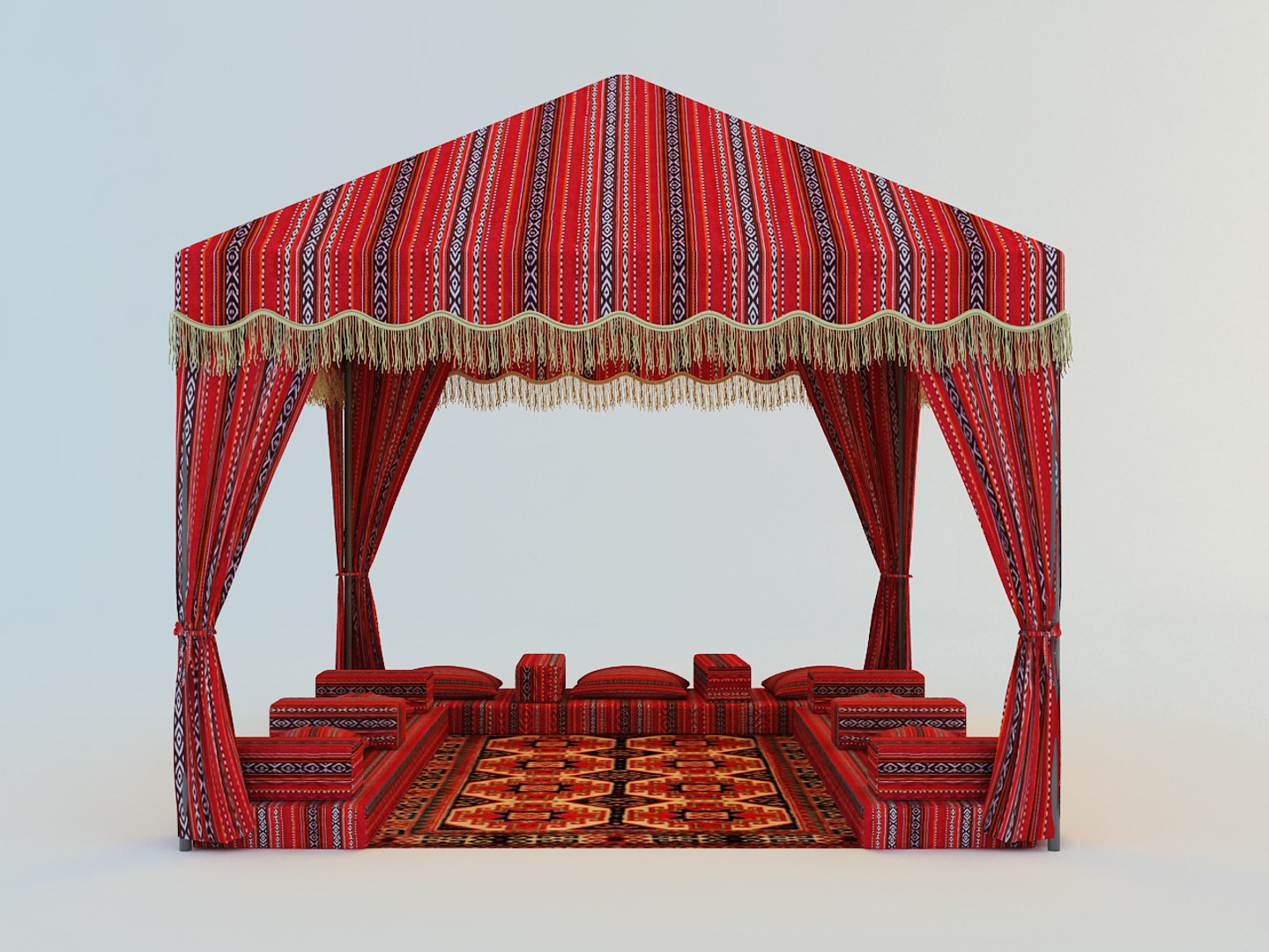 Arabian Tent Arabic 3d Model