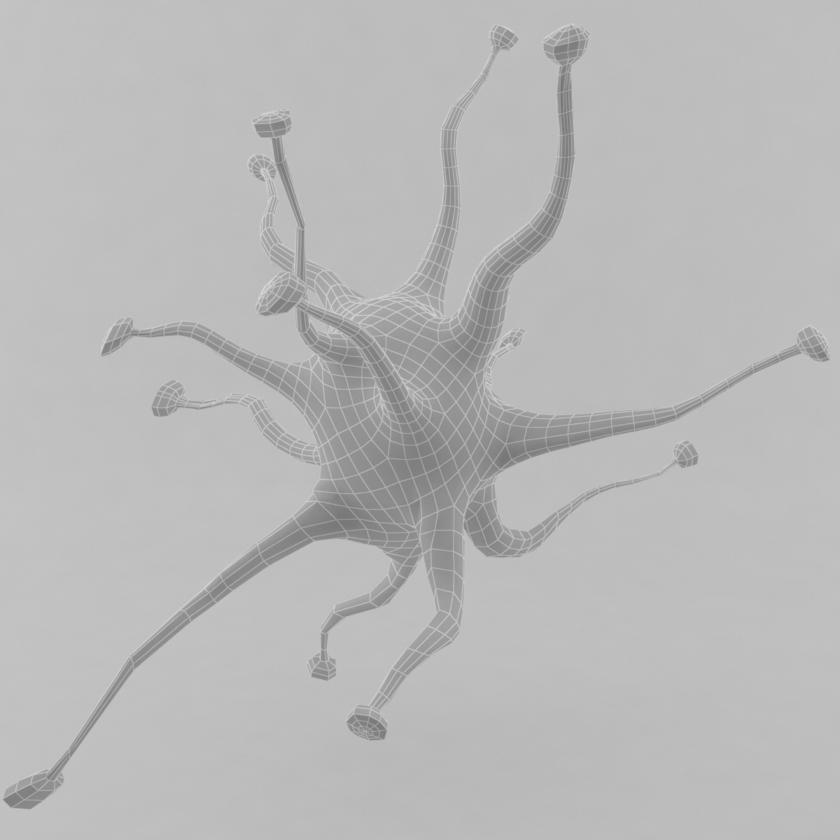 3d model neurons