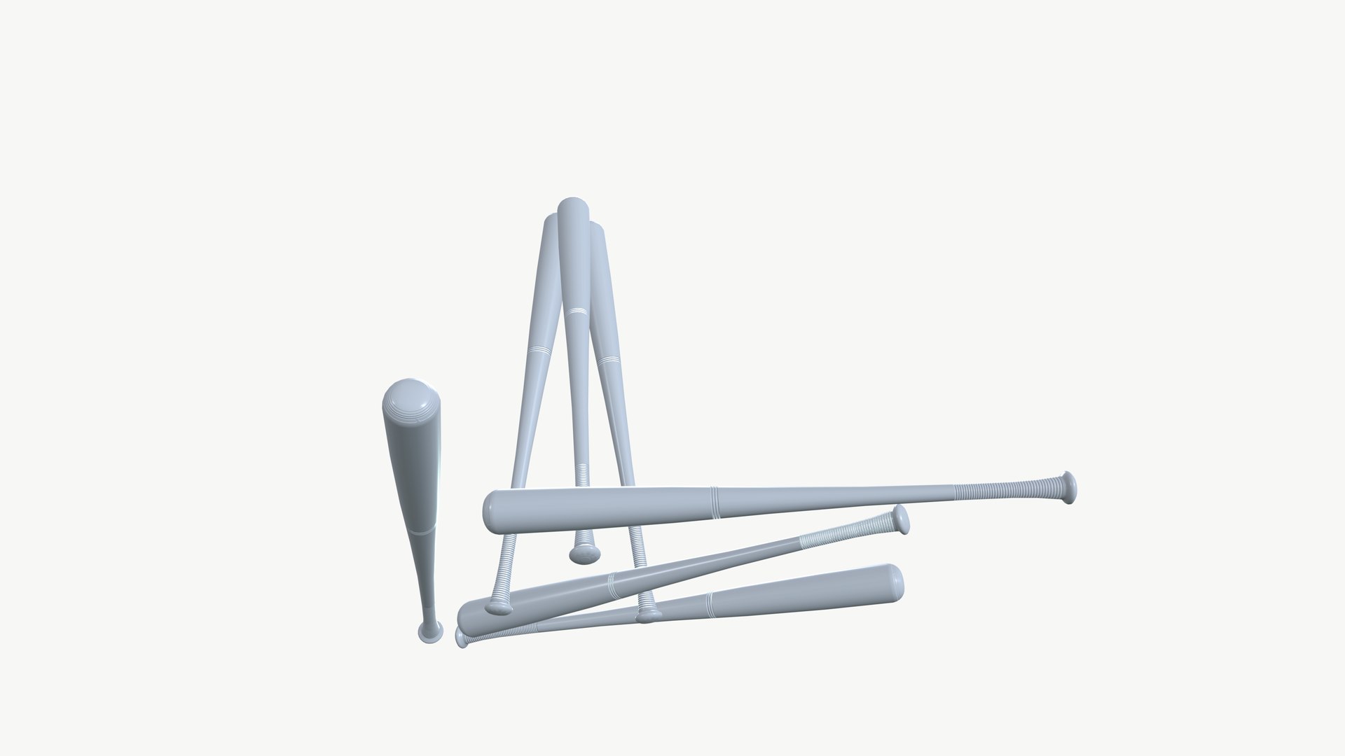 Baseball Bat 3D Model - TurboSquid 2462584