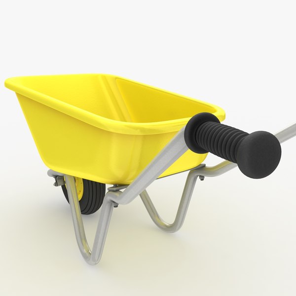 3d model wheelbarrow scanline