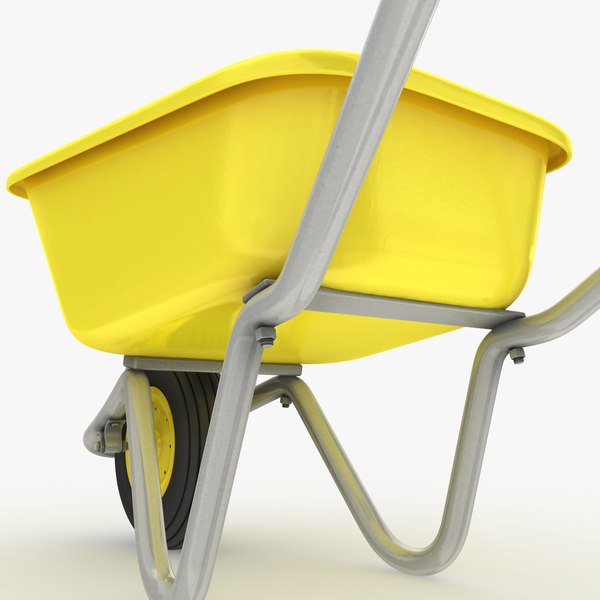 3d model wheelbarrow scanline