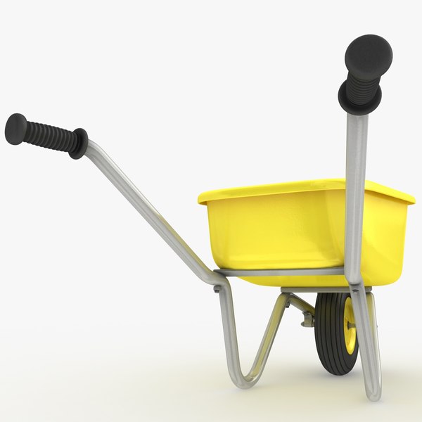 3d model wheelbarrow scanline