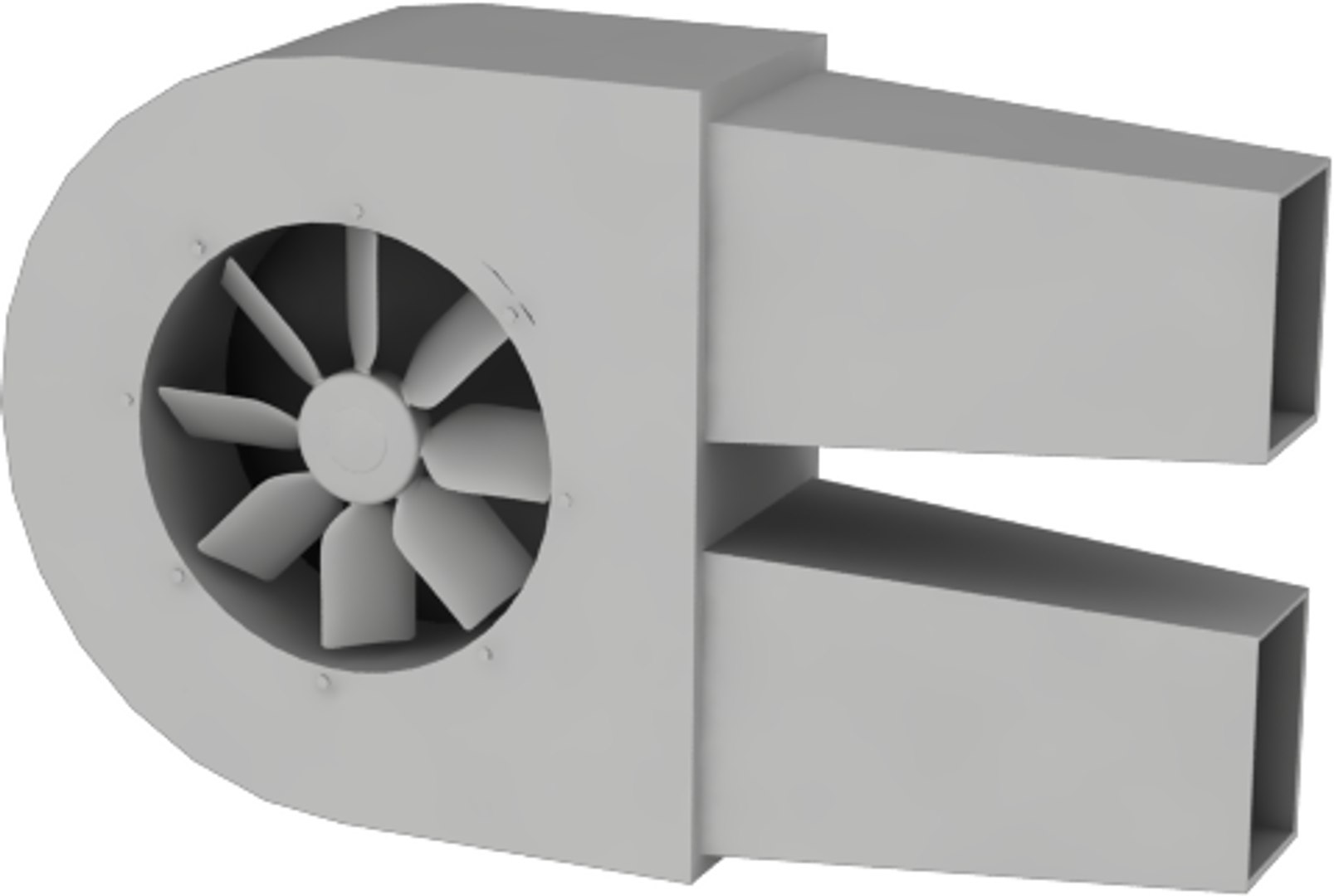 Jet Fan Hvac 3D Model - TurboSquid 1275689