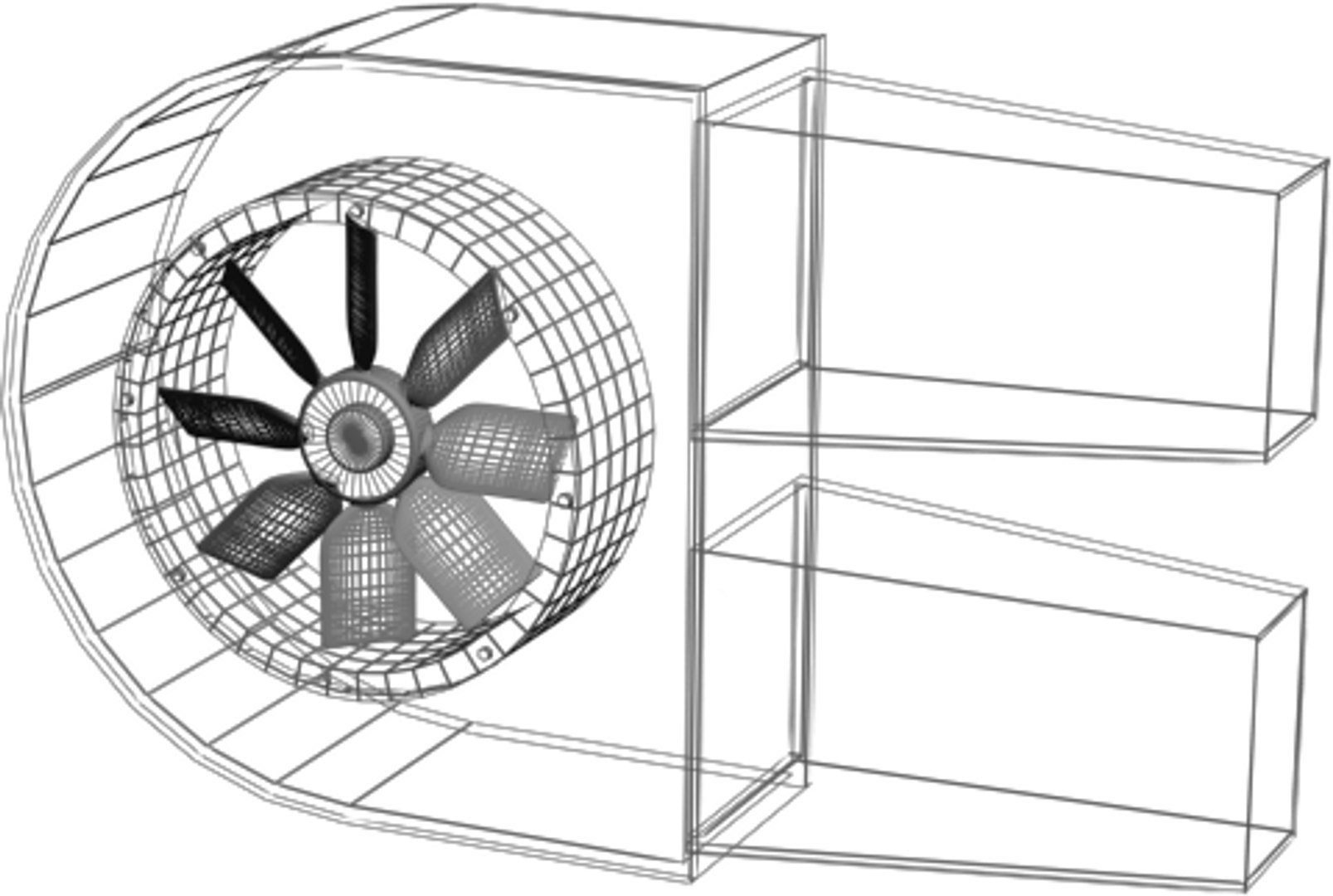 Jet Fan Hvac 3D Model - TurboSquid 1275689