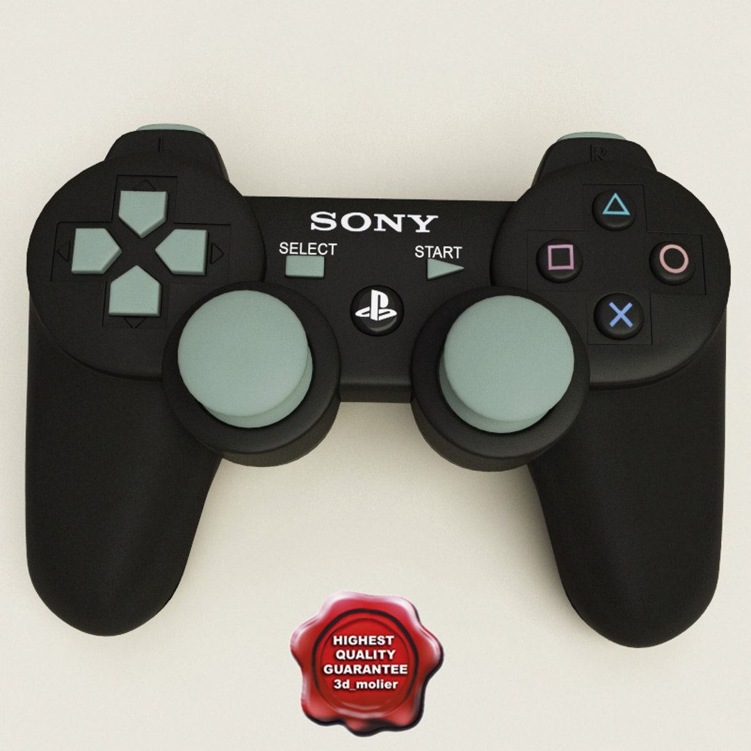 3d Sony Playstation 3 Controllers
