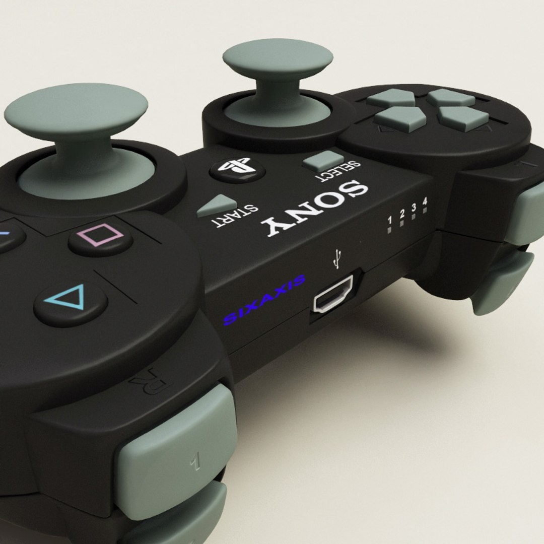 3d Sony Playstation 3 Controllers