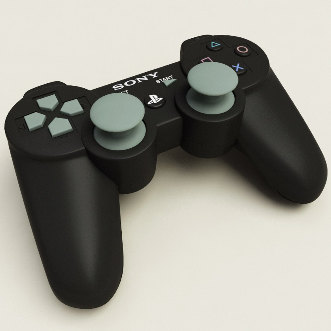 3d Sony Playstation 3 Controllers