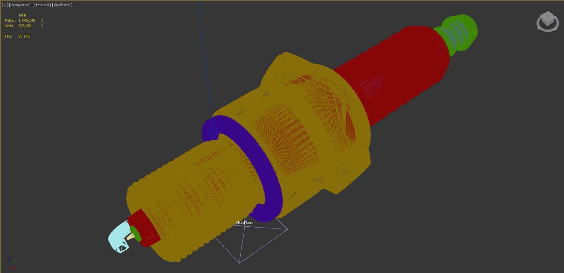 Spark Plug 3D Model - TurboSquid 1283623