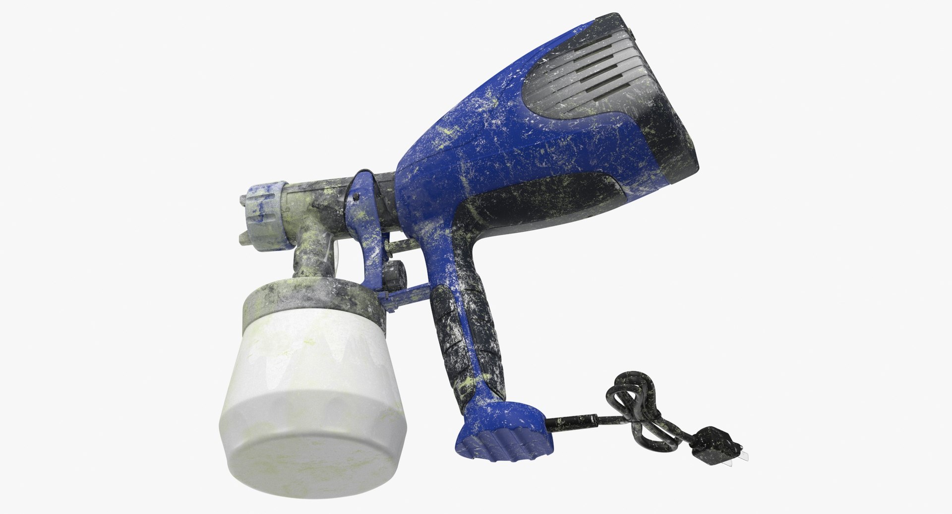 3D Paint Sprayer Clean and Dirty model - TurboSquid 2098362