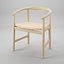 3d Model Wegner Pp203 Chair Hans J