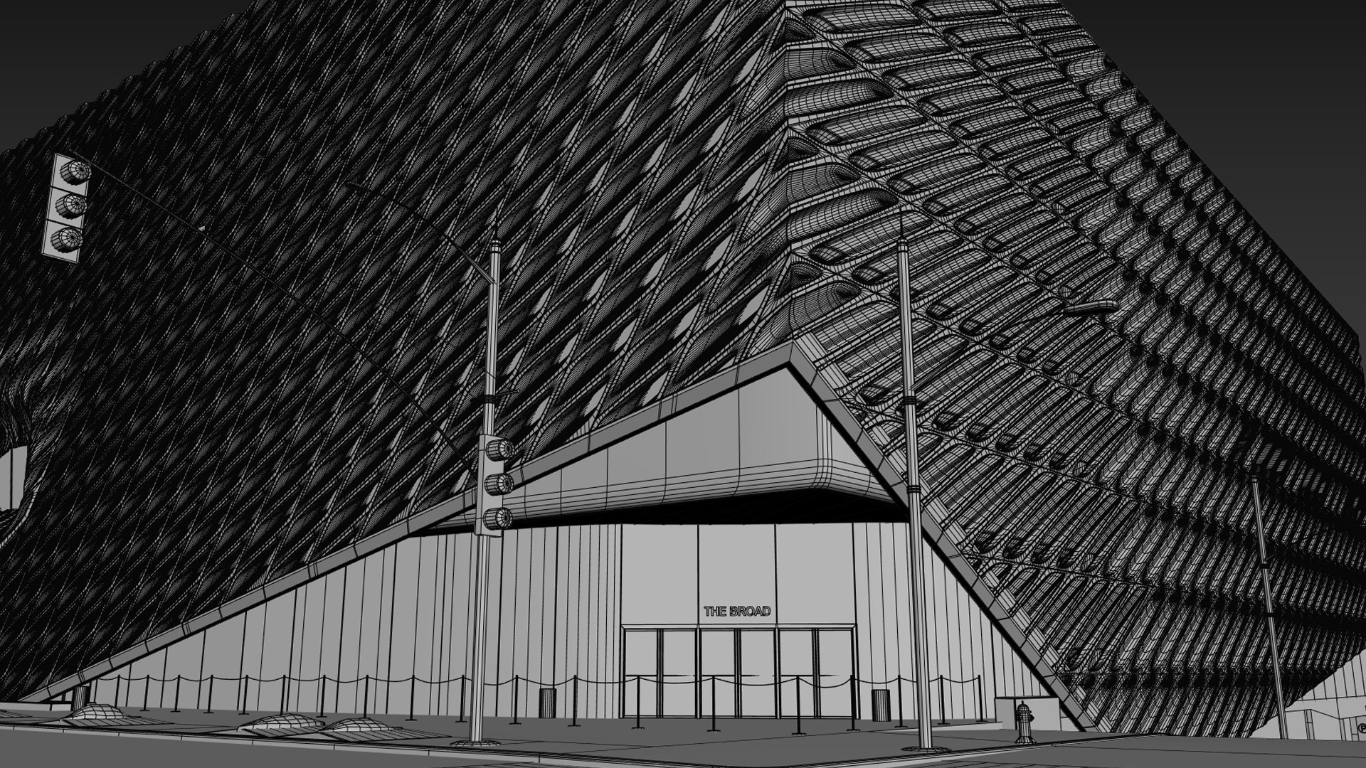 The Broad 3D Model - TurboSquid 2235769