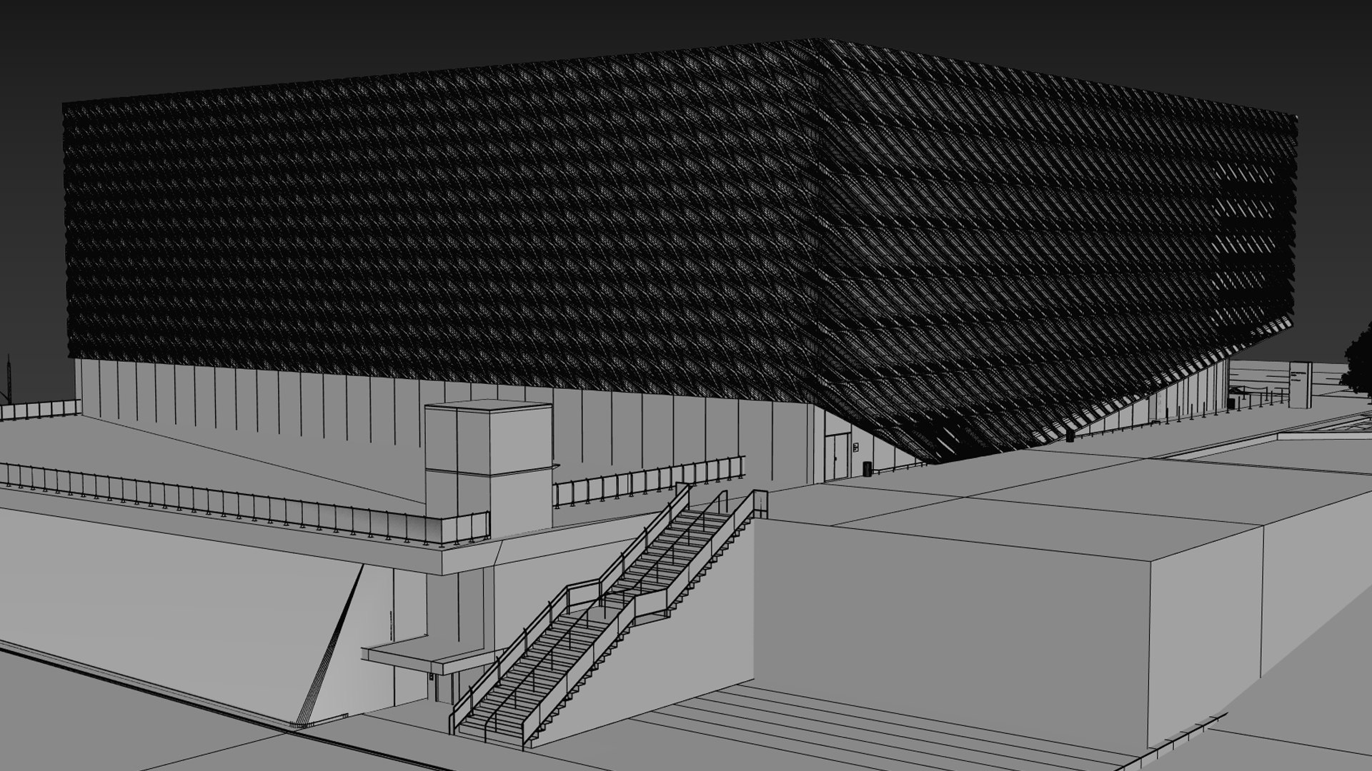 The Broad 3D Model - TurboSquid 2235769