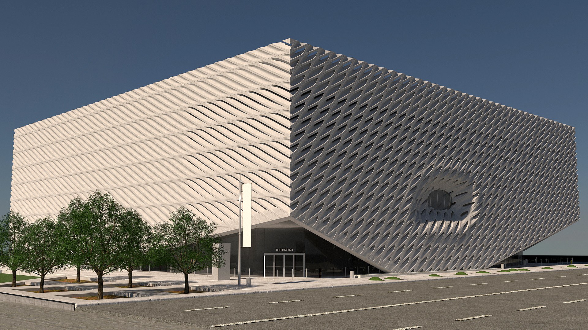 The Broad 3D Model - TurboSquid 2235769