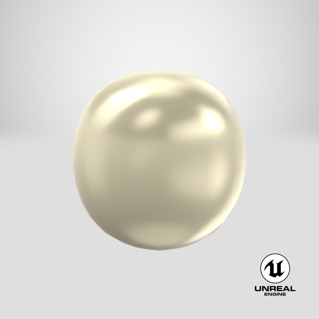 3D model pearl realistic - TurboSquid 1242105
