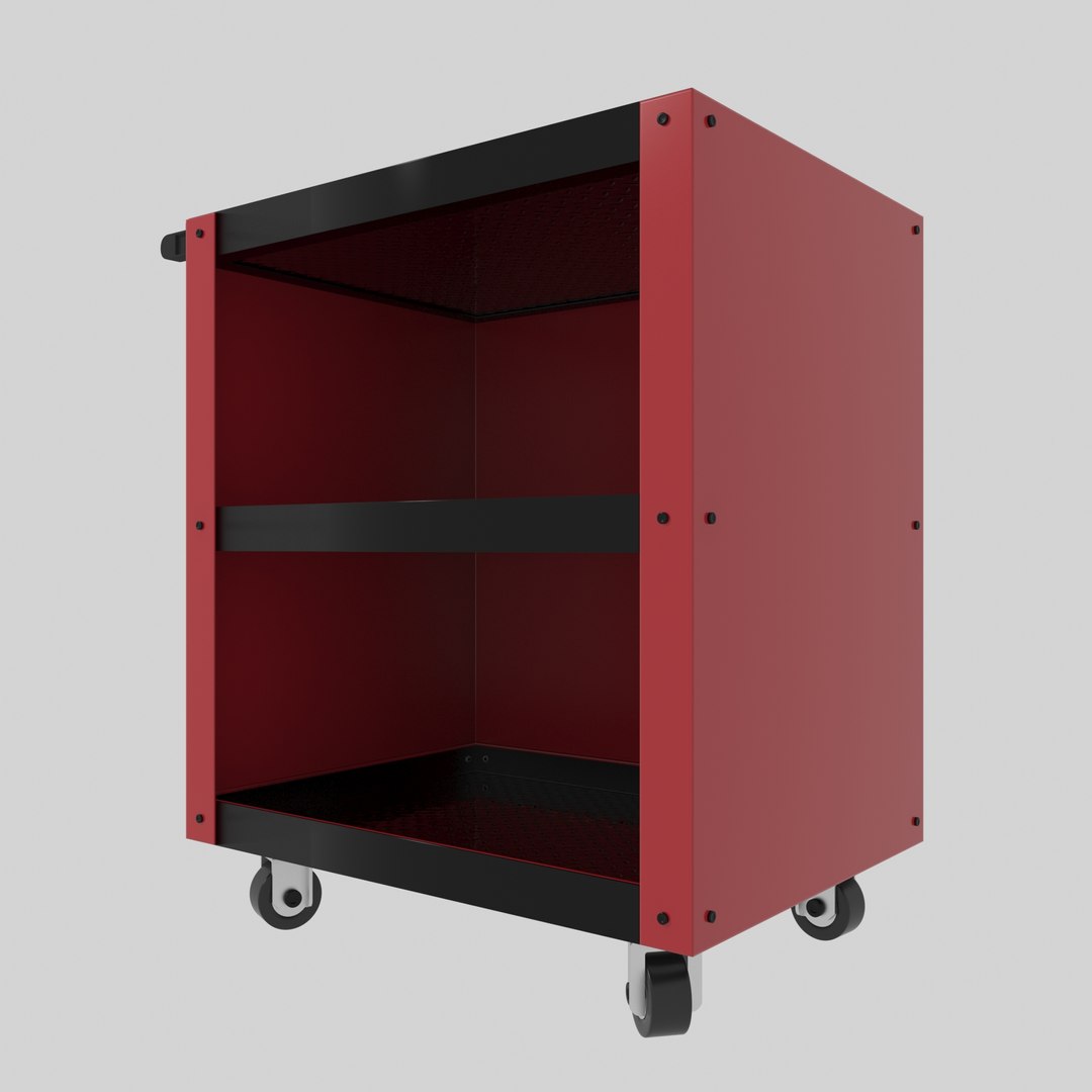 Workshop Service Trolley2 Trolley 3D Model - TurboSquid 1463384