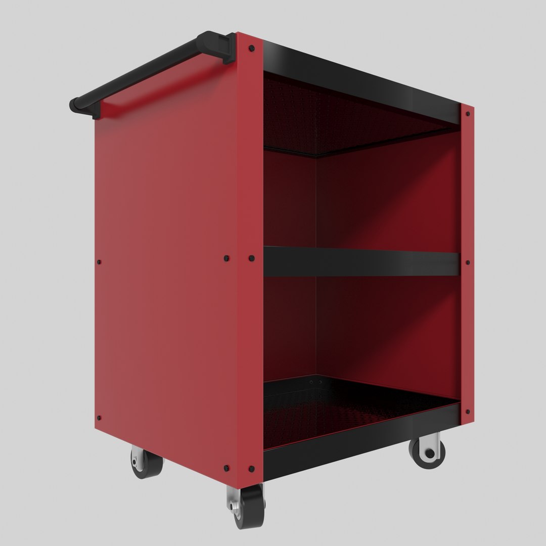 Workshop Service Trolley2 Trolley 3D Model - TurboSquid 1463384