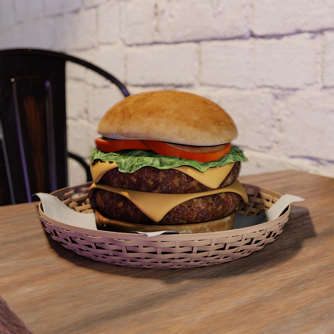 Chair Table 3D - TurboSquid 1577911