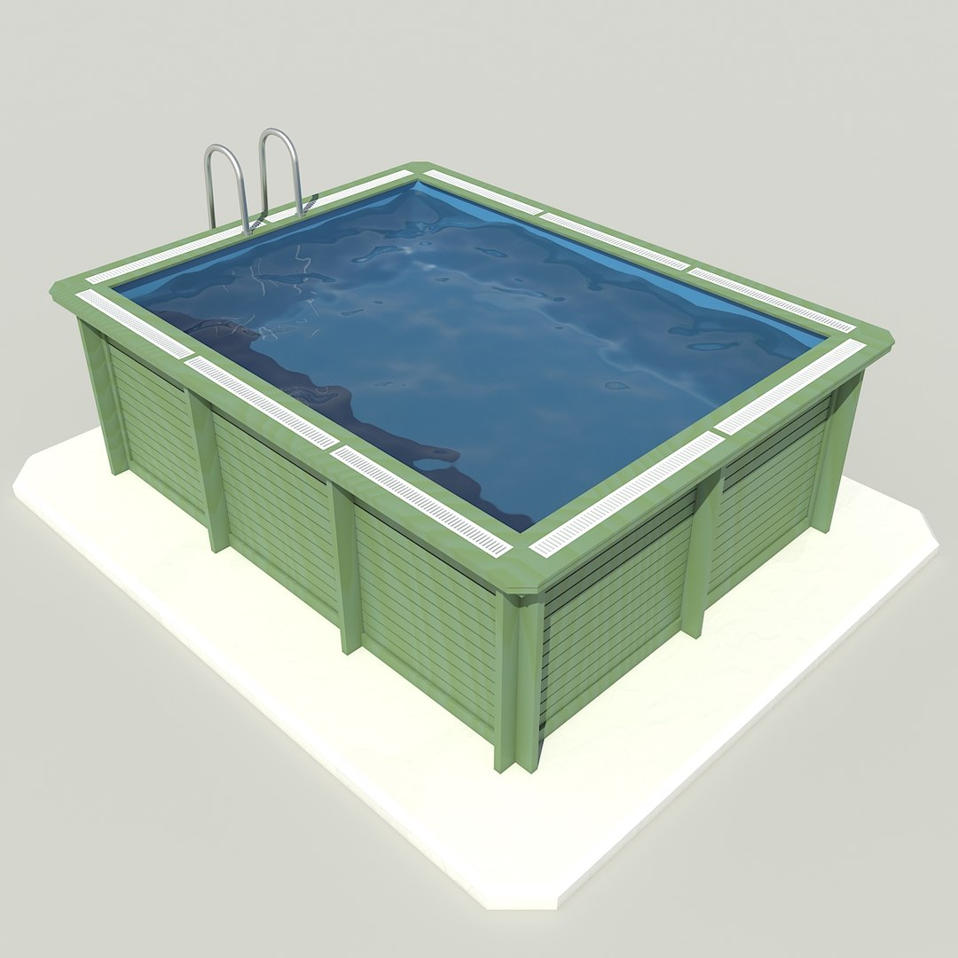Gardens Pool 3D Model - TurboSquid 1326261