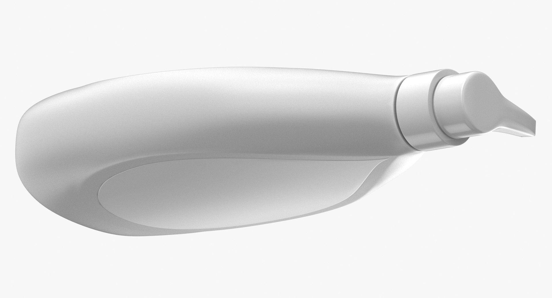 3D Body Wash Containers Type 03 Blank and Generic Label model ...