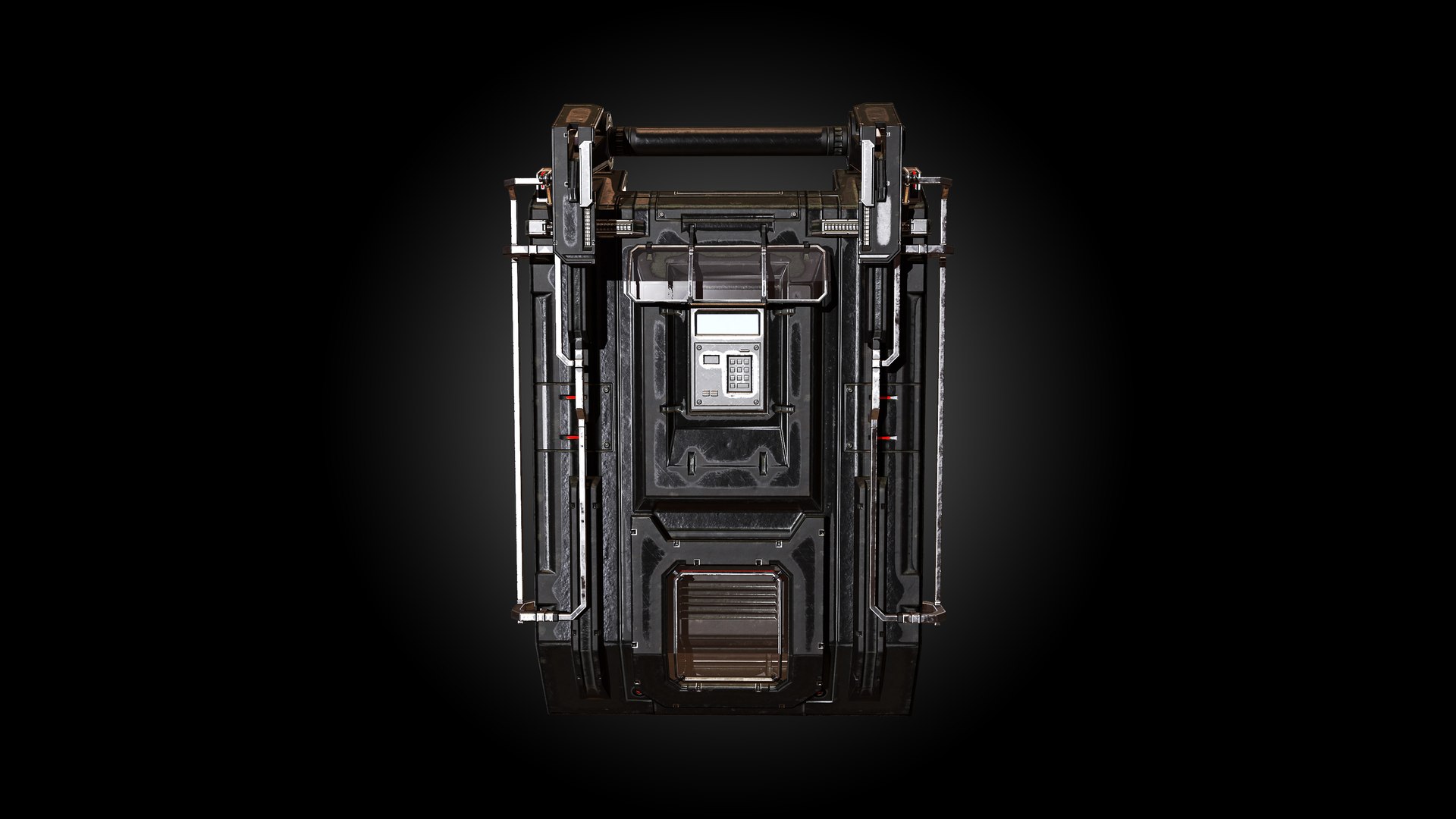 Technical Door 3D Model - TurboSquid 1533874