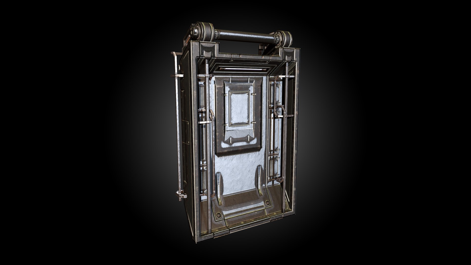 Technical Door 3D Model - TurboSquid 1533874