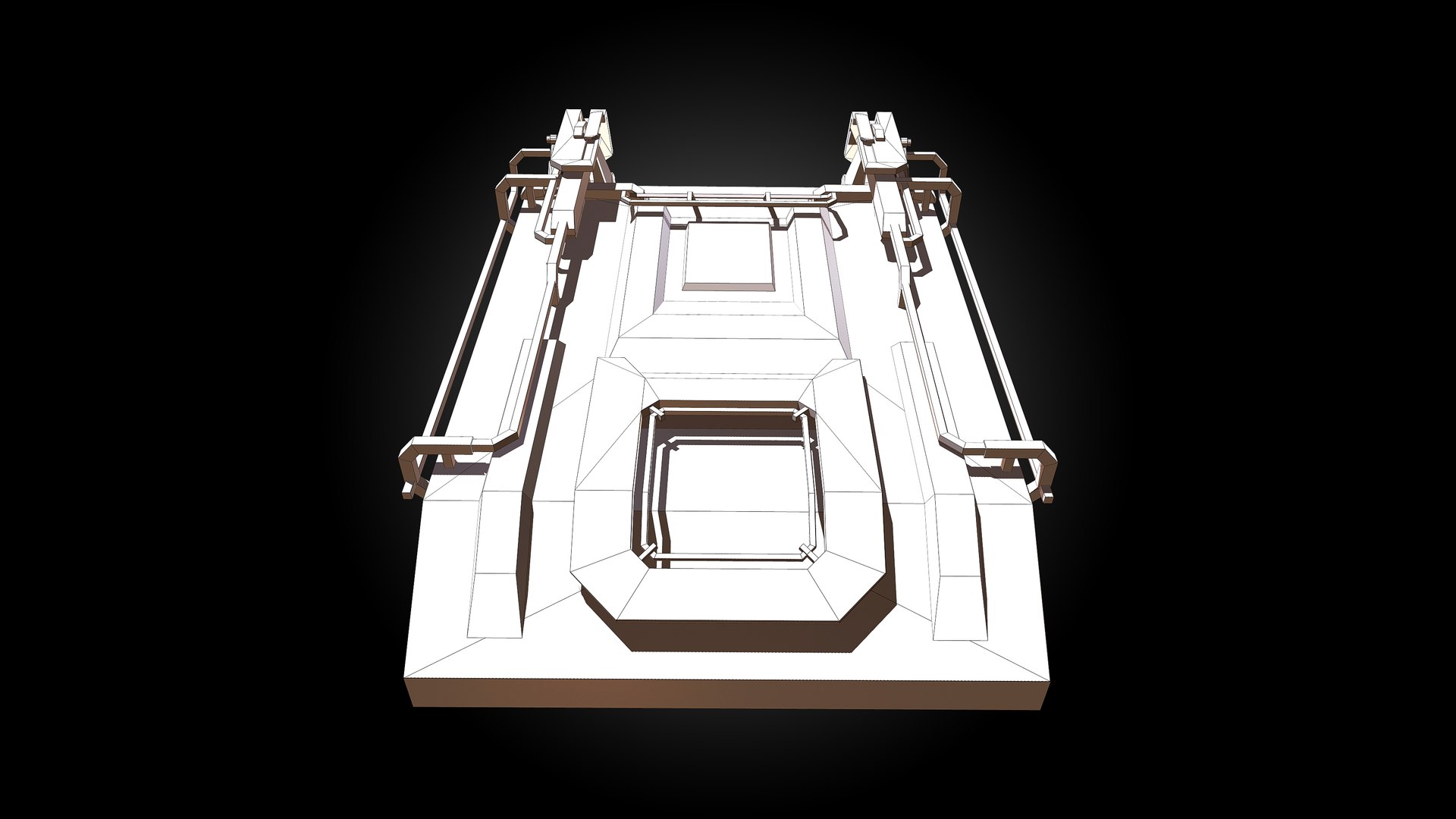 Technical Door 3D Model - TurboSquid 1533874