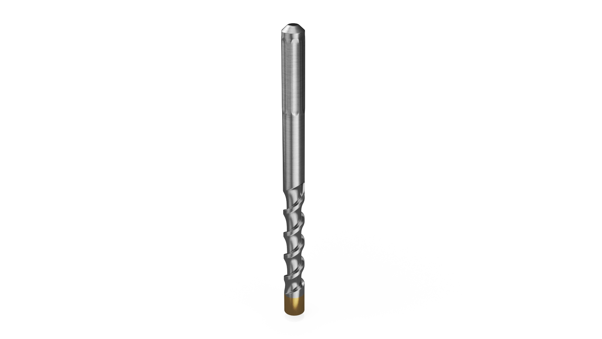 Drill Bit 2 Cutter 3D Model - TurboSquid 2189385