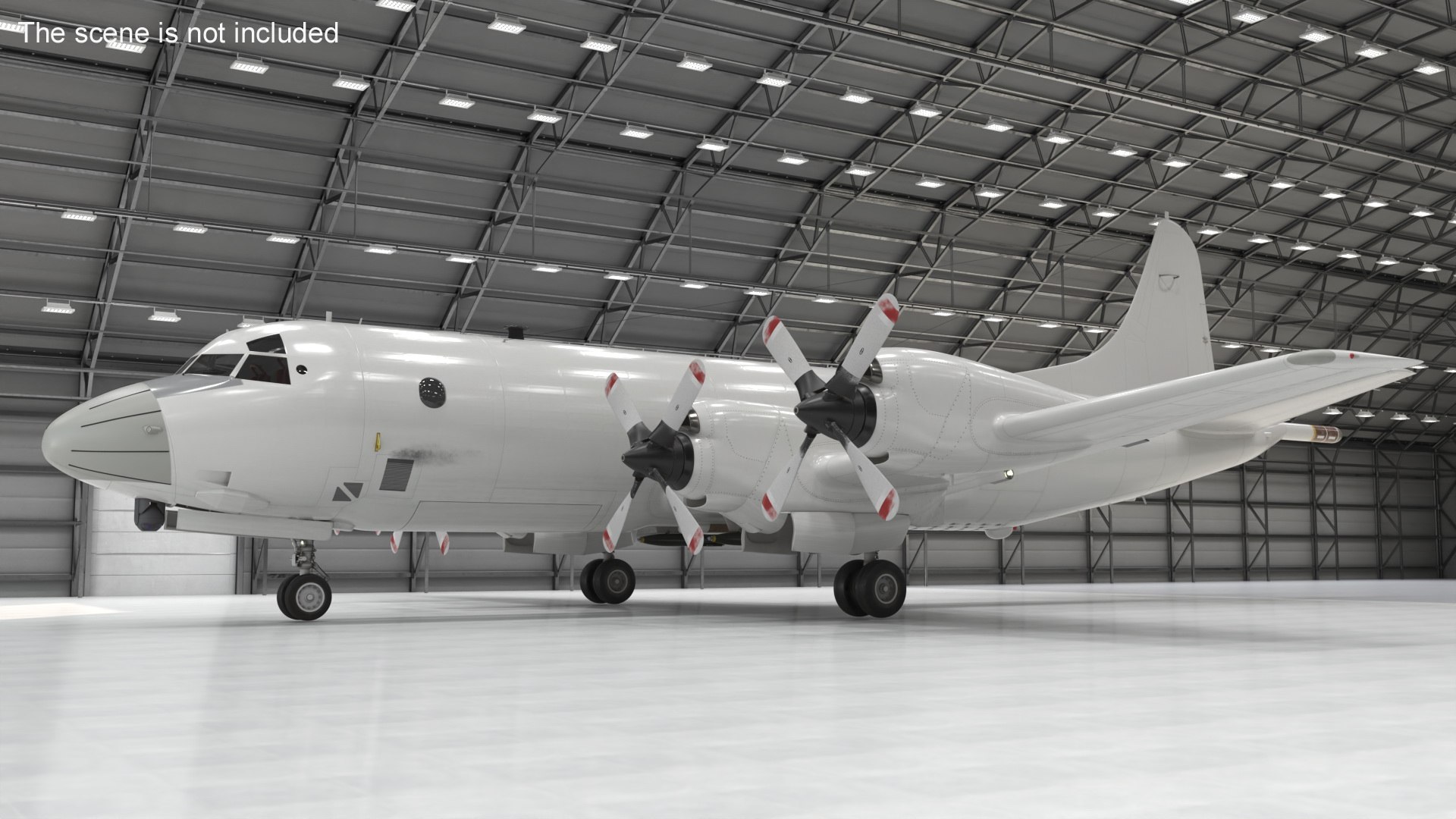 Orion Maritime Surveillance Aircraft Rigged Model - TurboSquid 2383086