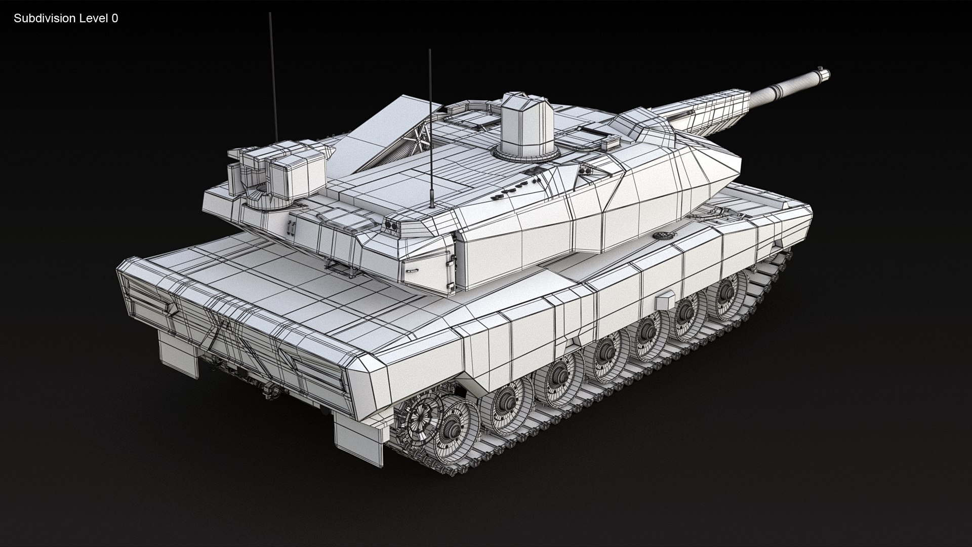 KF-51 Panther German Main Battle Tank 3D - TurboSquid 2121847