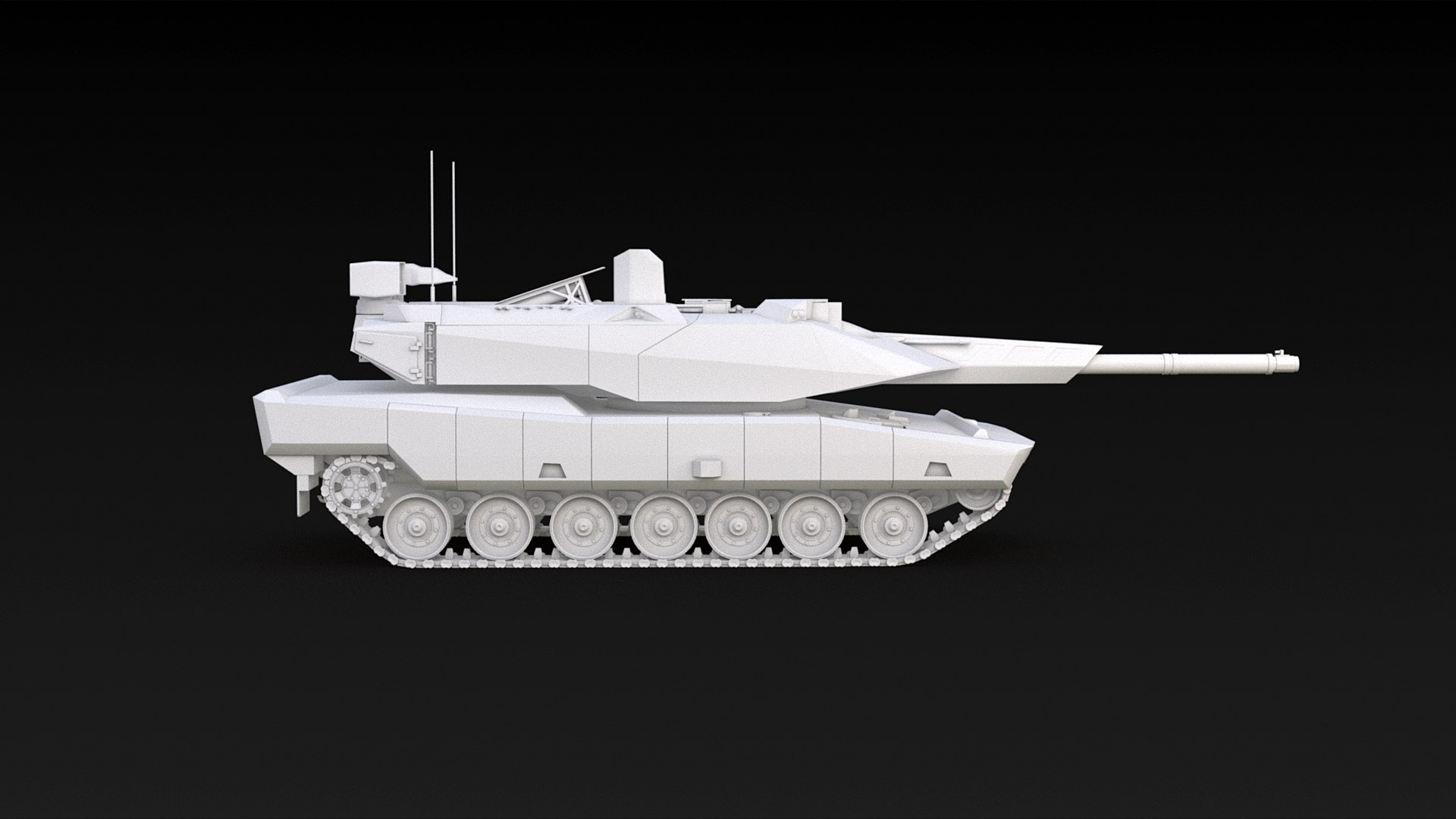 KF-51 Panther German Main Battle Tank 3D - TurboSquid 2121847